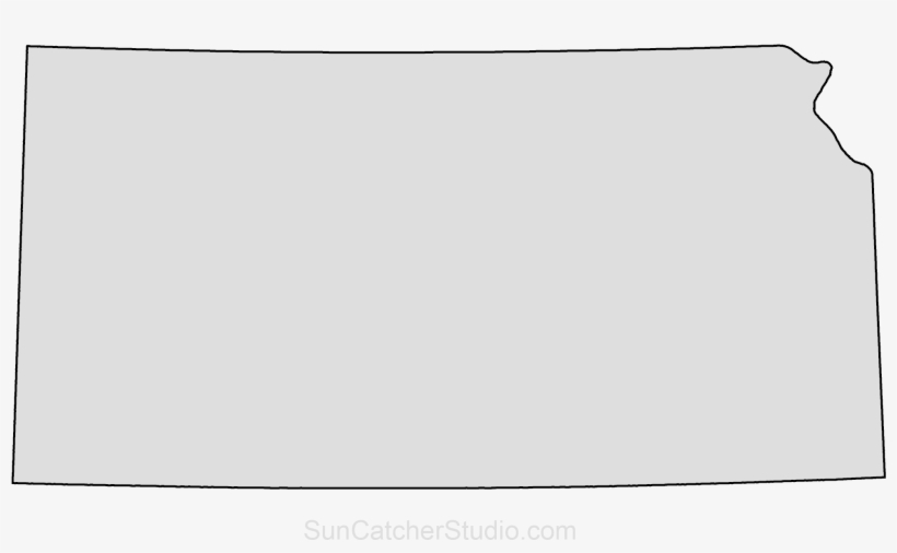 Download Kansas Map Outline Png Shape State Stencil Clip Art ...