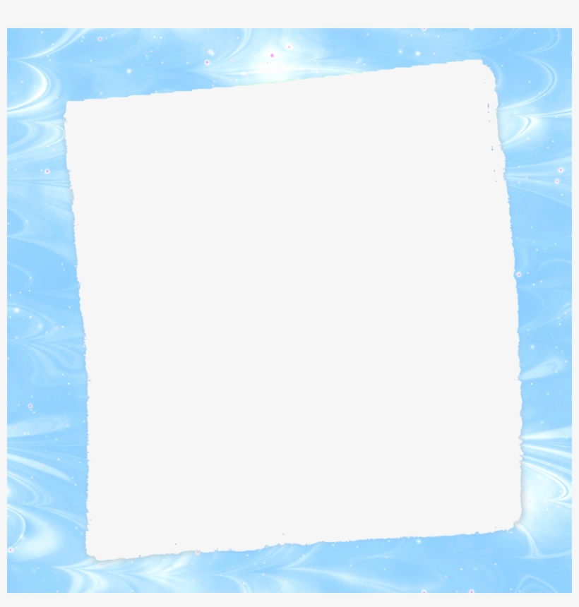 Aqua Border Frame Png Free Download - Construction Paper PNG Image ...
