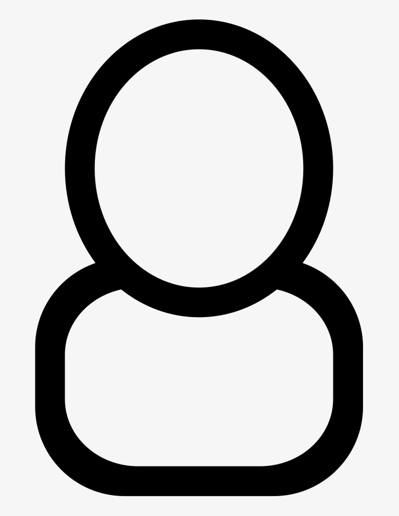 Download User Outline Male Symbol Of Interface Comments - Icon ...