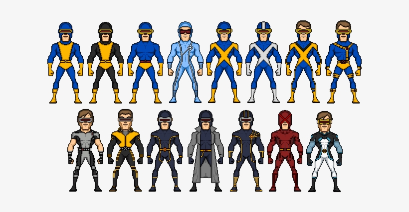 View Samegoogleiqdbsaucenao Cyclops 8 , - Cyclops All Costumes PNG ...