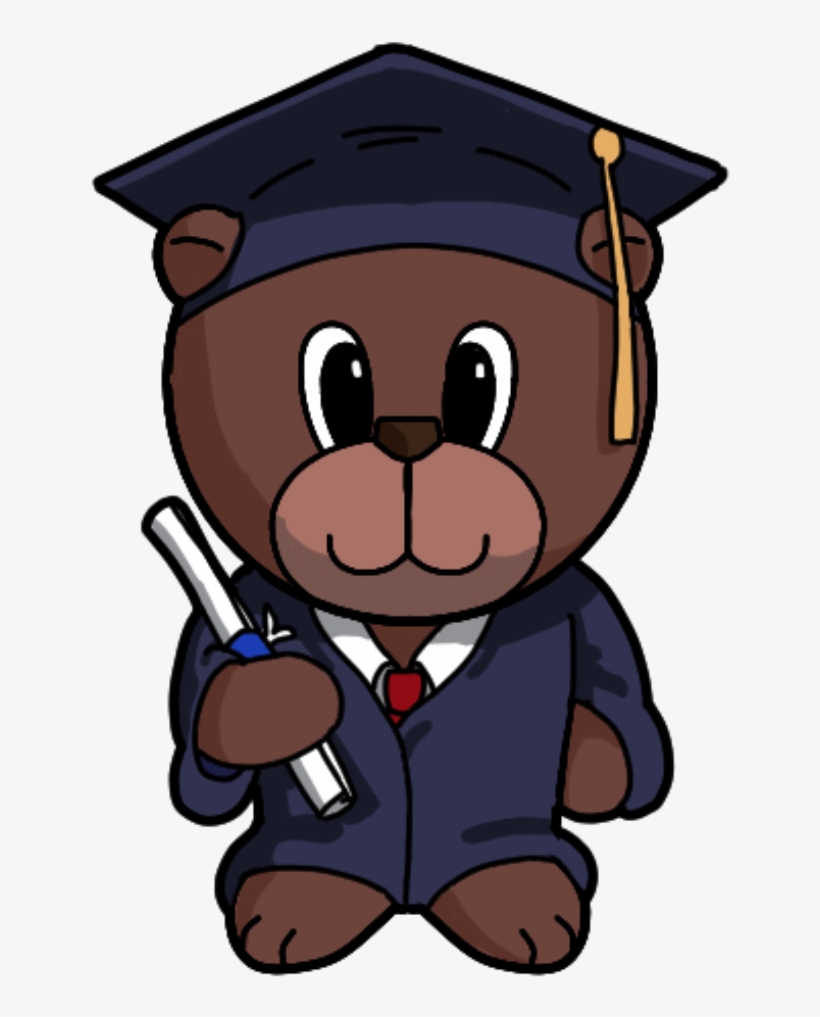 Polyu Graduation Bear Clipart