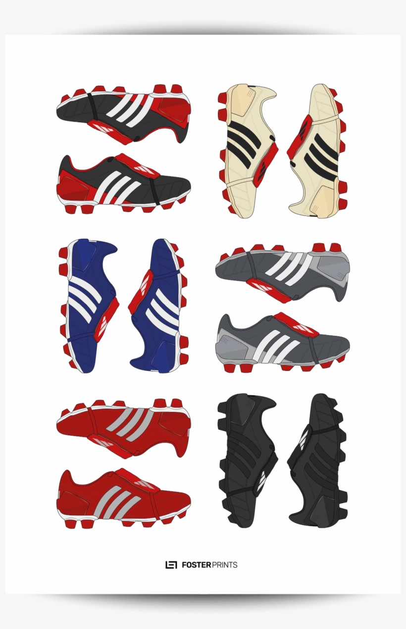 Adidas Predator Mania Collection Beckham Foster Prints - Adidas ...