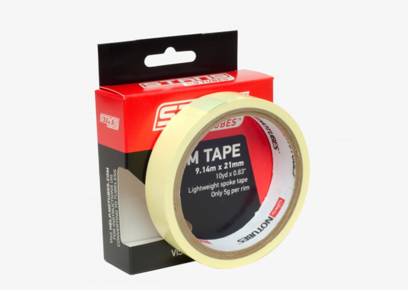 Stan's Rim Tape, 10yd X 21mm - Stan's Notubes Yellow Rim Tape (27mm ...