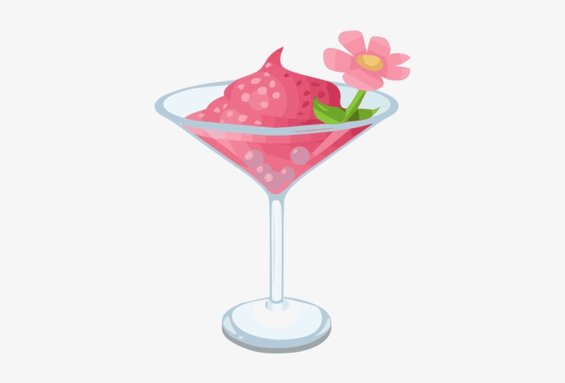 Pink Cocktail Vector PNG Image | Transparent PNG Free Download on SeekPNG