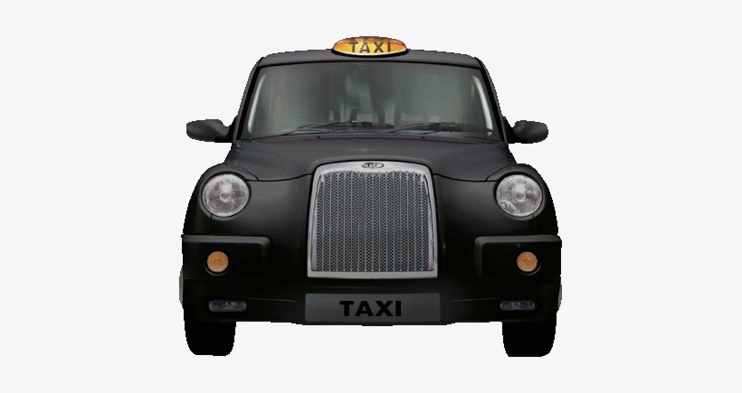 Black Cab - London Taxi Front PNG Image | Transparent PNG Free Download ...