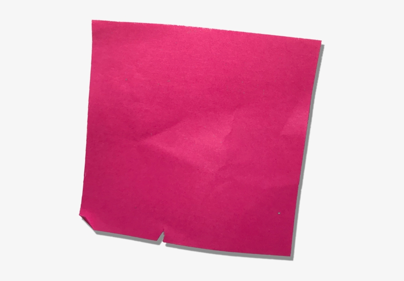 Pink Post-it - Post-it Note PNG Image | Transparent PNG Free Download ...