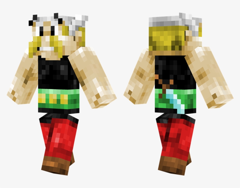 Asterix - Minecraft PNG Image | Transparent PNG Free Download on SeekPNG