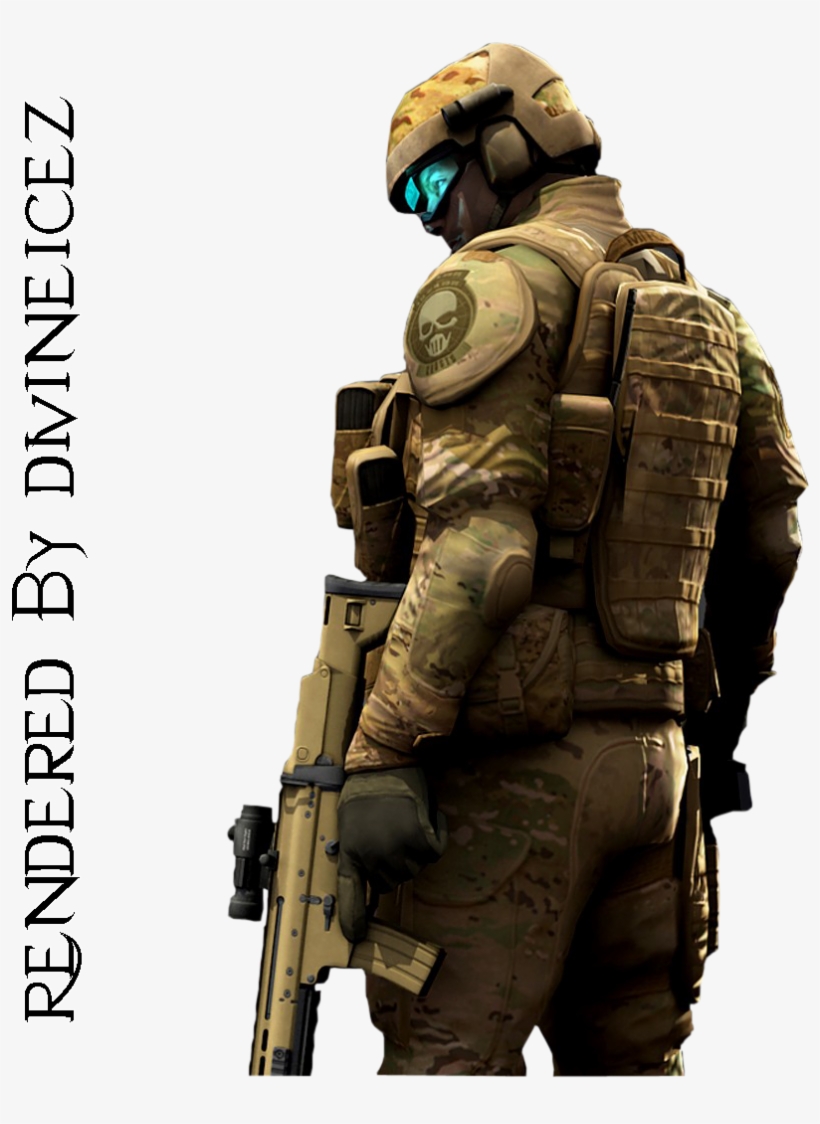 Ghost Recon Advanced Warfighter - Render De Call Of Duty Ghost PNG ...