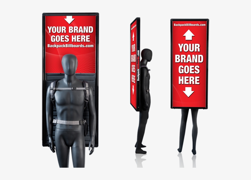 Backpack Billboards - Led Backpack Billboard PNG Image | Transparent ...