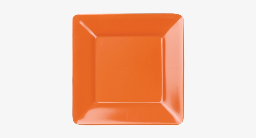 Plain Orange Square Plate - Plate PNG Image | Transparent PNG Free ...