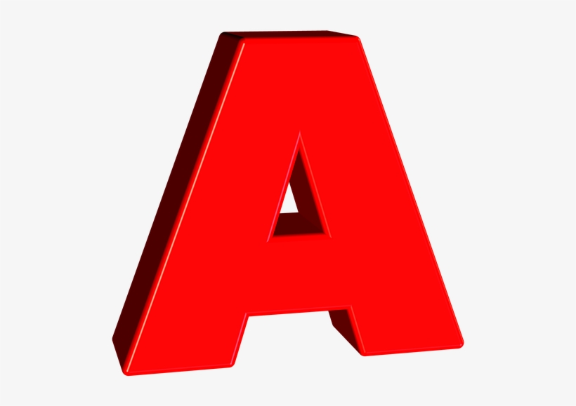 Download Letra 3d Png - Letter A 3d Png | Transparent PNG Download ...