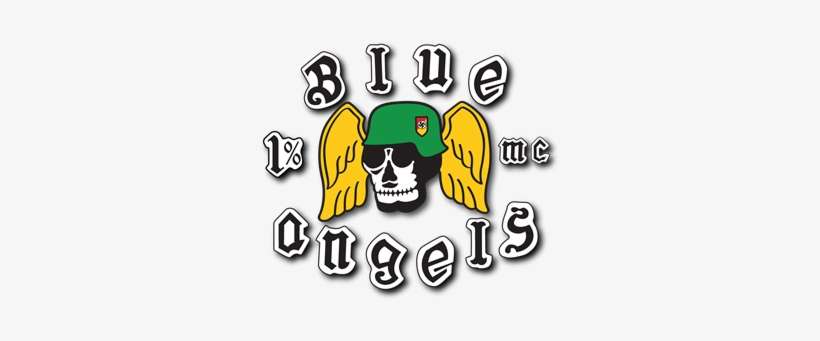 Download Blue Gang Forever - Blue Angels Mc Logo | Transparent PNG ...