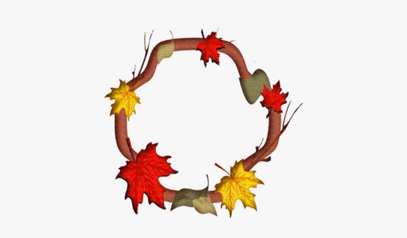 Download Round Autumn Frame - Autumn Frame | Transparent PNG Download ...