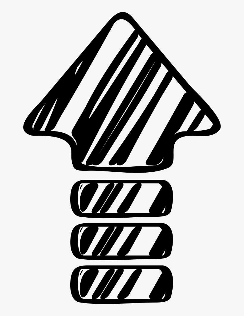 Download Up Arrow Sketch - Arrow Sketch Png | Transparent PNG Download ...