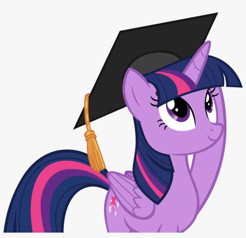 Andoanimalia, Female, Graduation Cap, Hat, Mare, Marks - Twilight ...