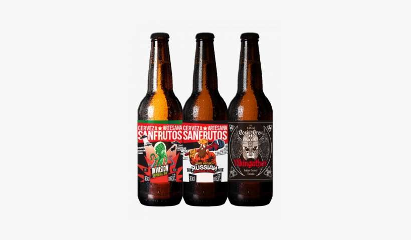 Pack Mix Fuertes 33 Cl - Beer Bottle PNG Image | Transparent PNG Free ...