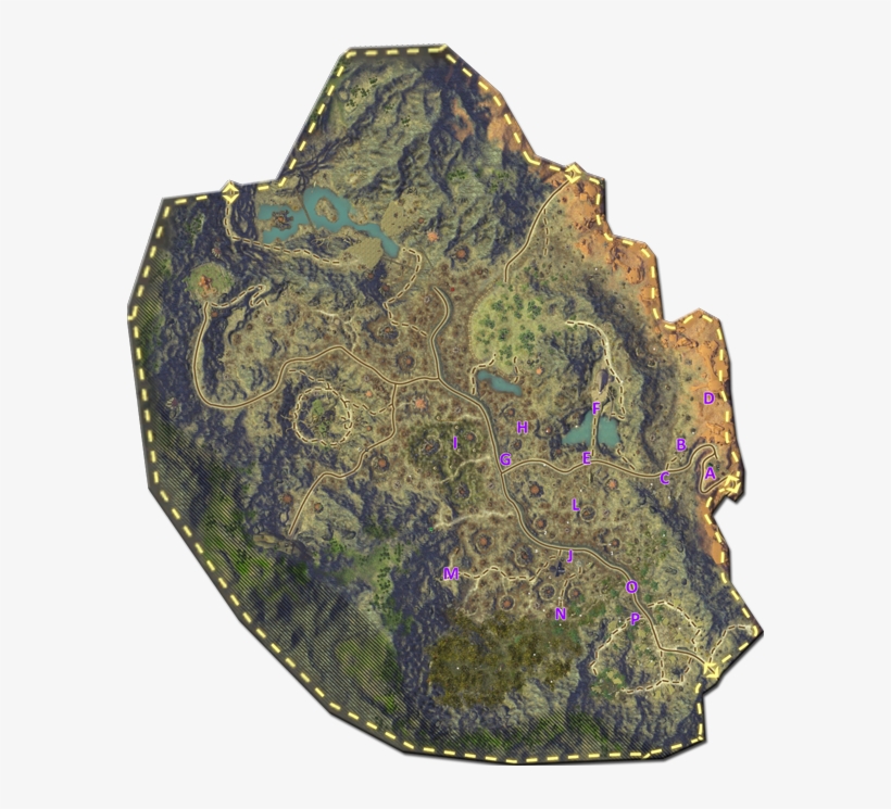 Defiant Leveling Guide Map Click For A Full-scale View - Rift Scarwood ...