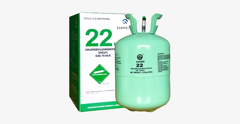 Refrigerante R22 Sanmei Cil - Chlorodifluoromethane PNG Image ...