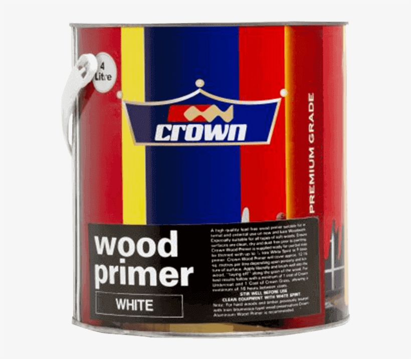 Download Crown White Wood Primer - Crown Berger | Transparent PNG ...