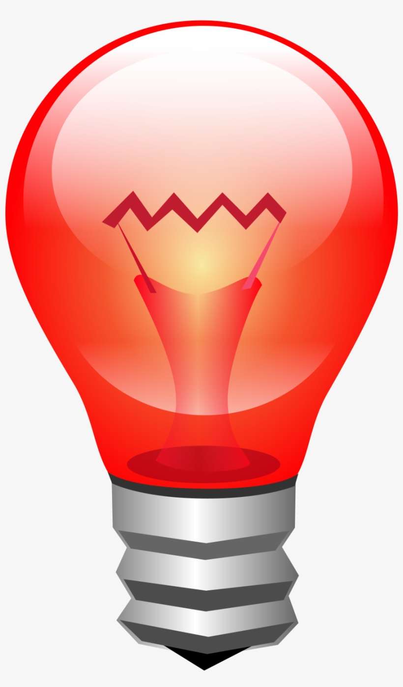 Bombilla Png - Bombilla Roja Png PNG Image | Transparent PNG Free ...