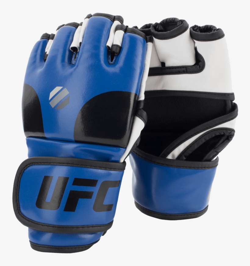 Ufc Open Palm Mma Gloves Blue - Mixed Martial Arts PNG Image ...