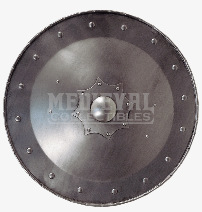 15th Century Round Shield - Round Metal Shield PNG Image | Transparent ...