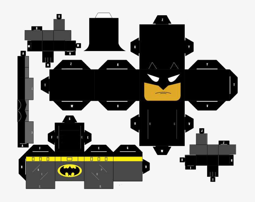 Marvel Heroes - Paper Toys Batman PNG Image | Transparent PNG Free ...