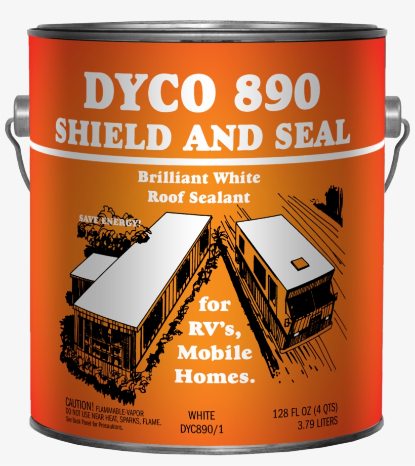 Dyco® Shield & Seal™ - Dyco 890-1 Shield & Seal Rv Roof Coating - 1 ...