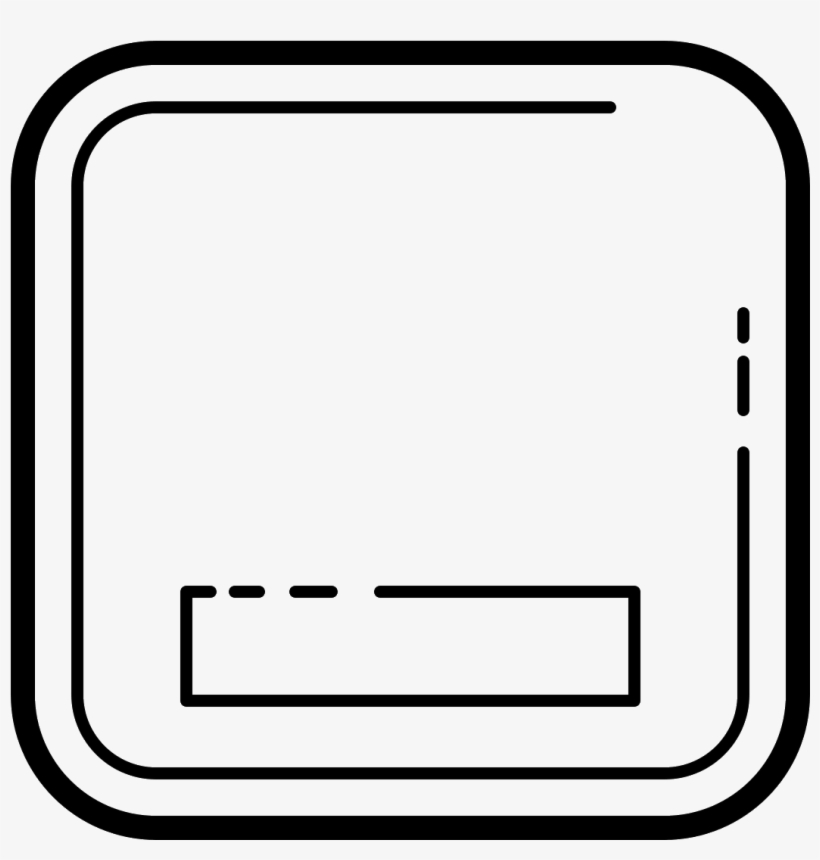 Minimize Window Icon - Line Art PNG Image | Transparent PNG Free ...