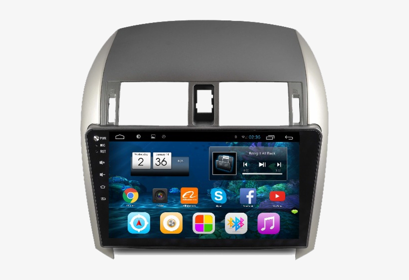 Radio Monitor - 9 Android Car Player PNG Image | Transparent PNG Free ...
