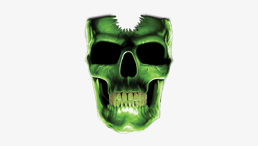 Glow Bones - Glowing Neon Hollow Skull PNG Image | Transparent PNG Free ...