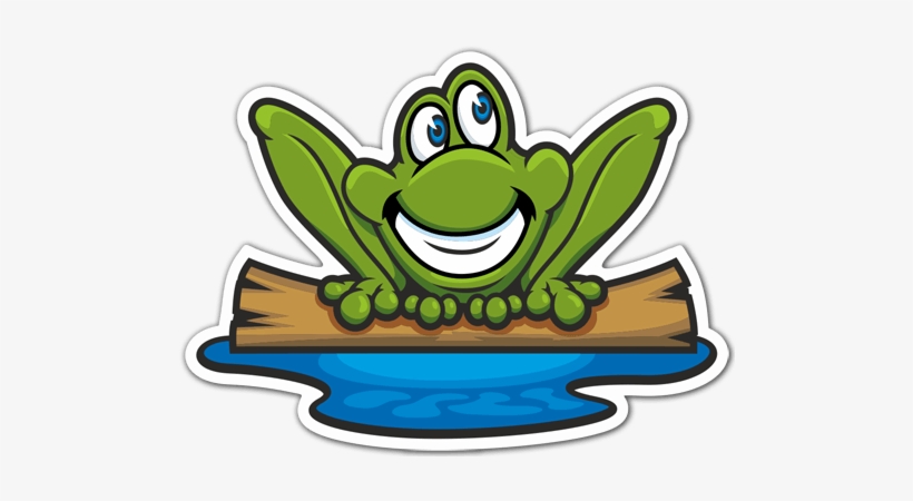 Download Rana - Frog On A Log Clip Art | Transparent PNG Download | SeekPNG