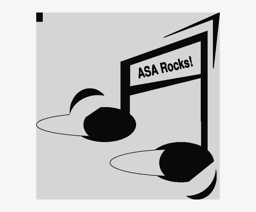 Asa Rocks Music Note Clip Art At Clker Clipart Asa - Music Note PNG ...