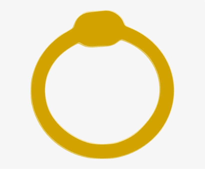 Gold Ring Transparent Cartoon PNG Image | Transparent PNG Free Download ...