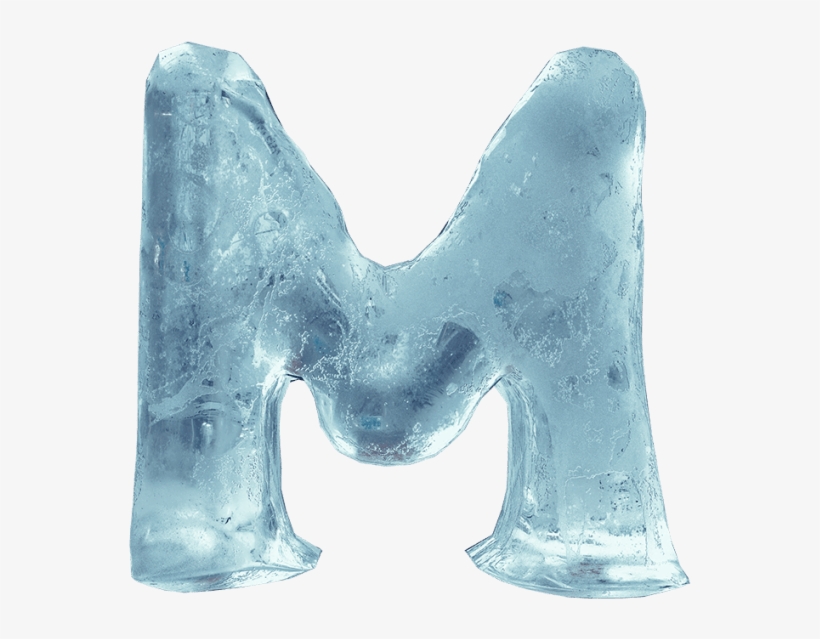 Ice Ice Baby Font - Letter M With Snow PNG Image | Transparent PNG Free ...