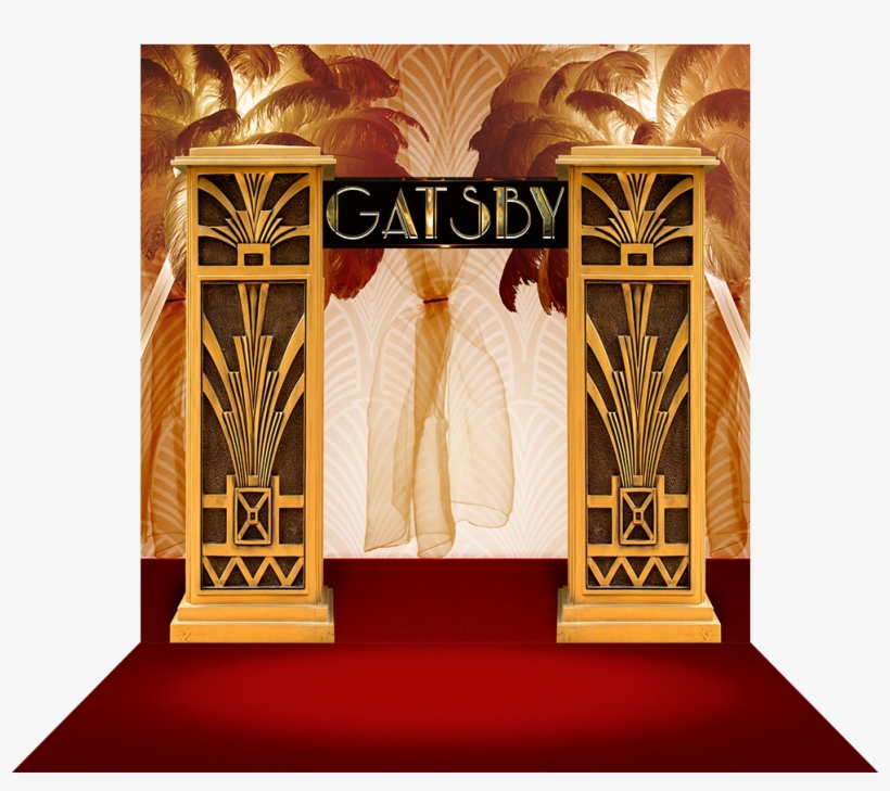 Gatsby Grandeur Photo Backdrop - Gatsby Backdrop Png PNG Image ...