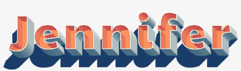 Name Jennifer In 3d PNG Image | Transparent PNG Free Download on SeekPNG