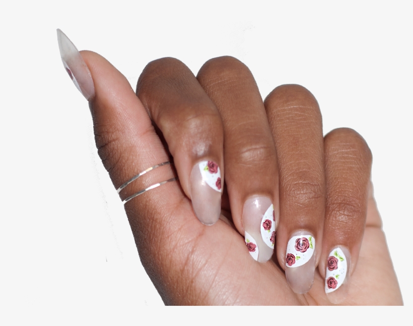 May Flowers - Nail Wraps - Scratch - - Nail Polish PNG Image ...