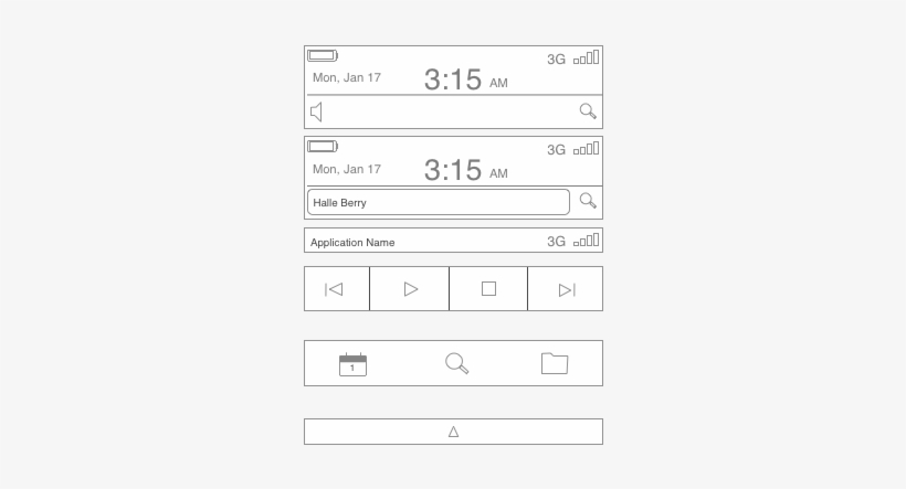 Status Bar Text Box And Buttons Dropdown And Dialog - Android ...