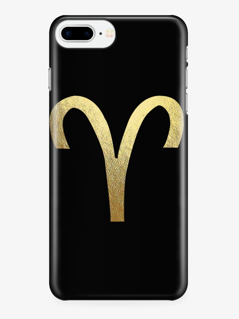 Aries Gold Sign Iphone 7 Plus/7s Plus Phone Case - Iphone 7 PNG Image ...