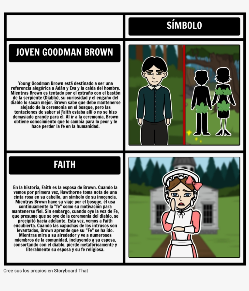Jóvenes Goodman Brown Simbolismo Y Alegoría - Young Goodman Brown ...