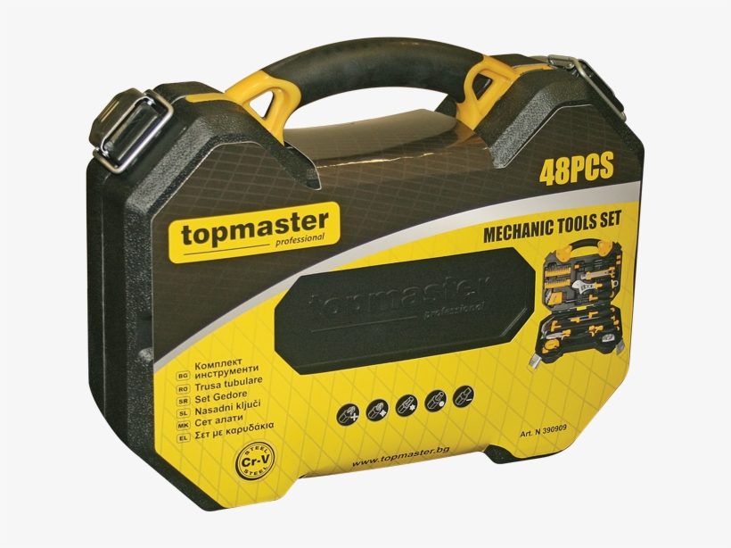 Download Mechanic Tool Set 48 Pieces - Topmaster | Transparent PNG ...
