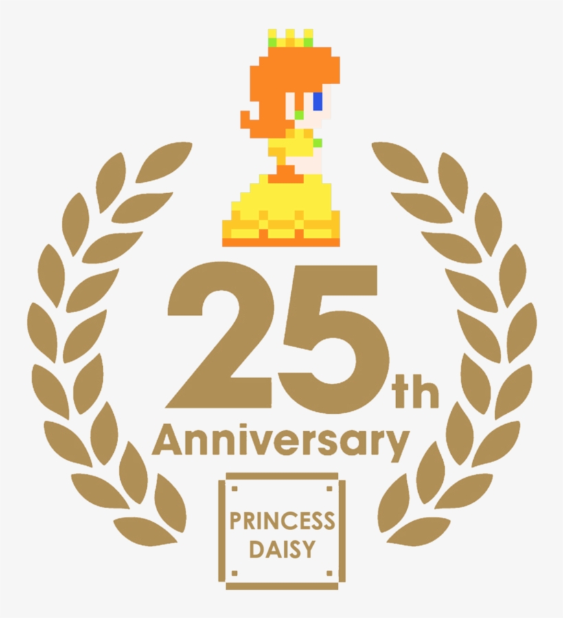Princess Daisy 25th Anniversary By Zefrenchm-d7fb777 - Super Mario Bros ...