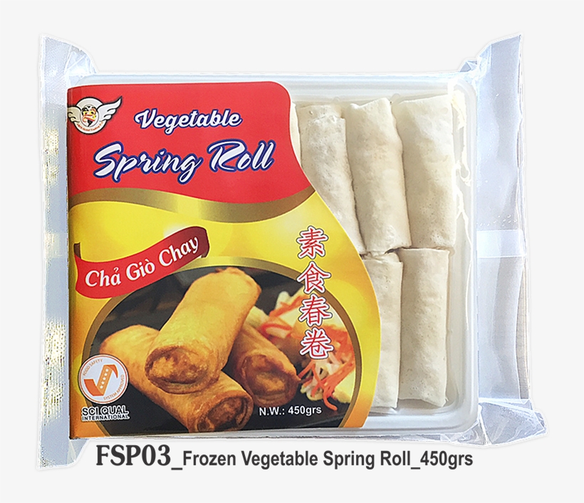 [fsp03] Frozen Vegetable Spring Roll - Fried Food PNG Image ...