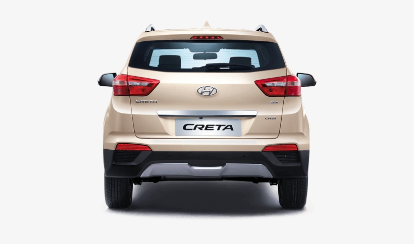 Gs Ex R6d B 27 - Hyundai Creta Rear View PNG Image | Transparent PNG ...