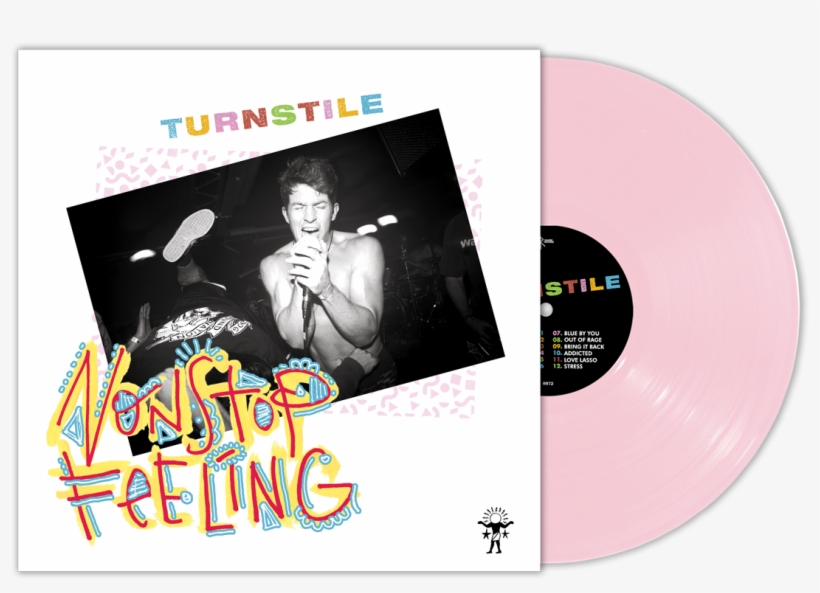 524 Baby Pink Vinyl - Turnstile Nonstop Feeling Vinyl PNG Image ...