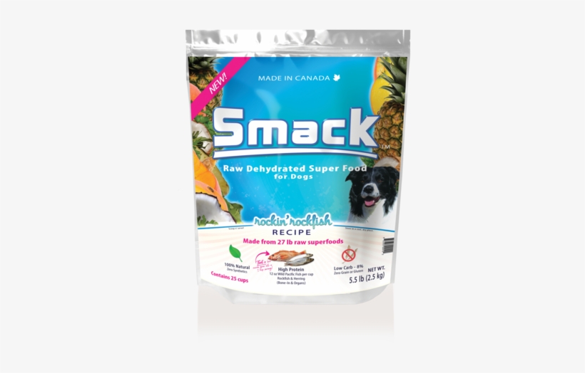 Image Of Rockin' Rockfish 210g - Smack Pet Food PNG Image | Transparent ...