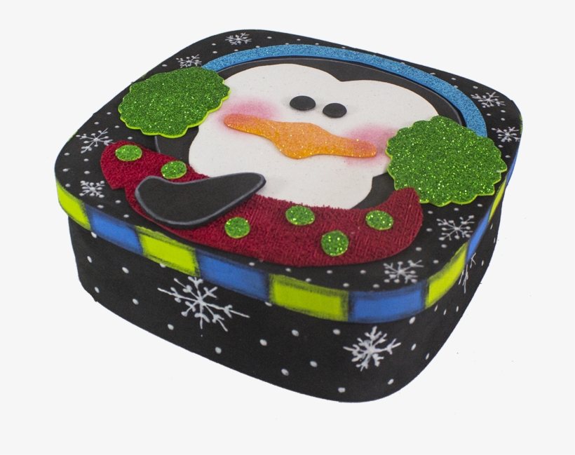 Caja Navideña Pinguino - Cartoon PNG Image | Transparent PNG Free ...