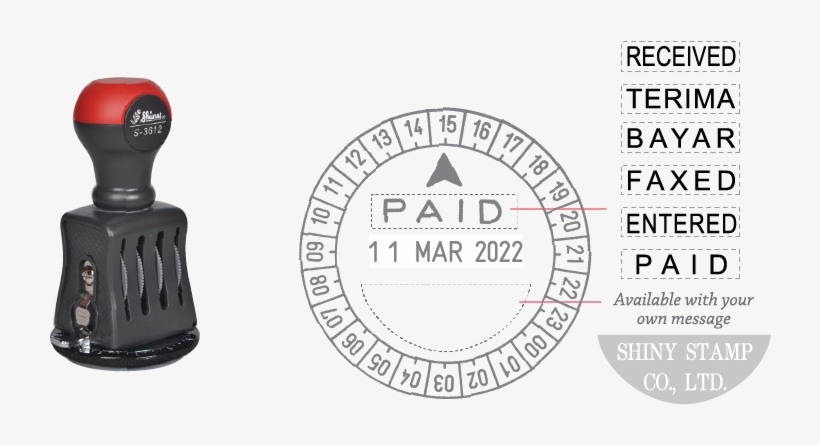 View Full-size Image - Shiny Stamp Time (24 Hours ) S-3624 PNG Image ...