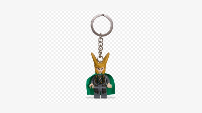 Lego® Marvel Superheroes Loki Minifigure Keychain - Loki Lego Keychain ...